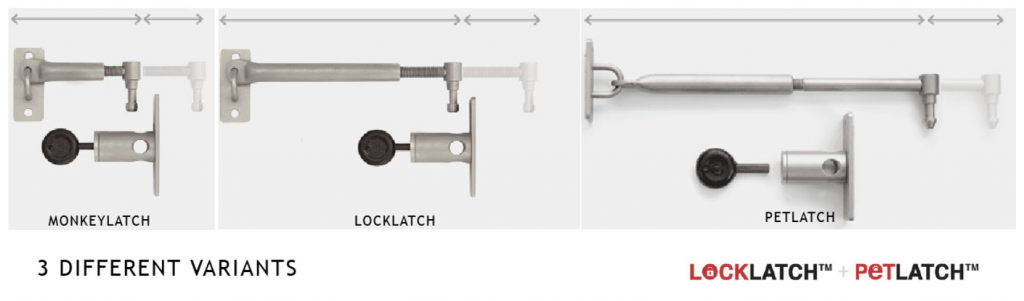 LockLatch®: The Versatile & Lockable Latch Lock - LockLatch